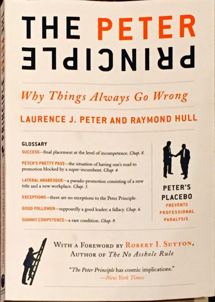 The Peter Principle by Laurence J. Peter and Raymond Hull – Creatronix